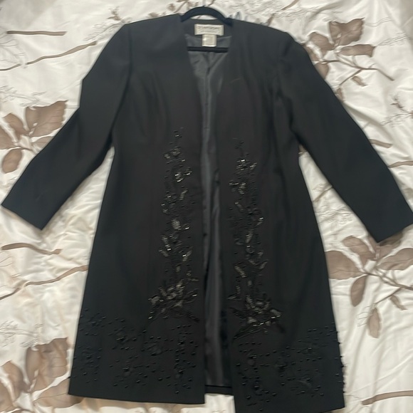 St. Anthony Evening | Jackets & Coats | St Anthony Evening Black Long ...